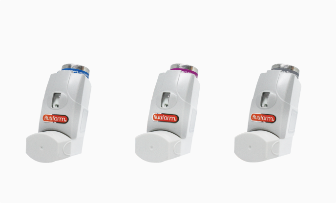 Flutiform Pressurised Metered Dose Inhaler Features | NappHCP